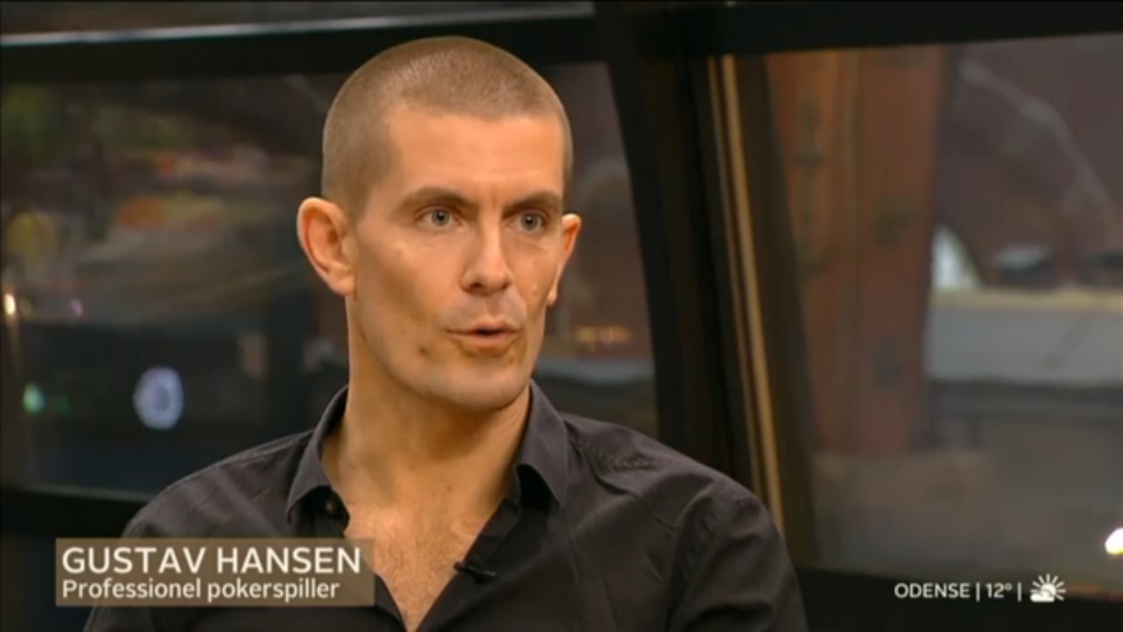 Gus Hansen i Go' Morgen Danmark efter bridge-skandale